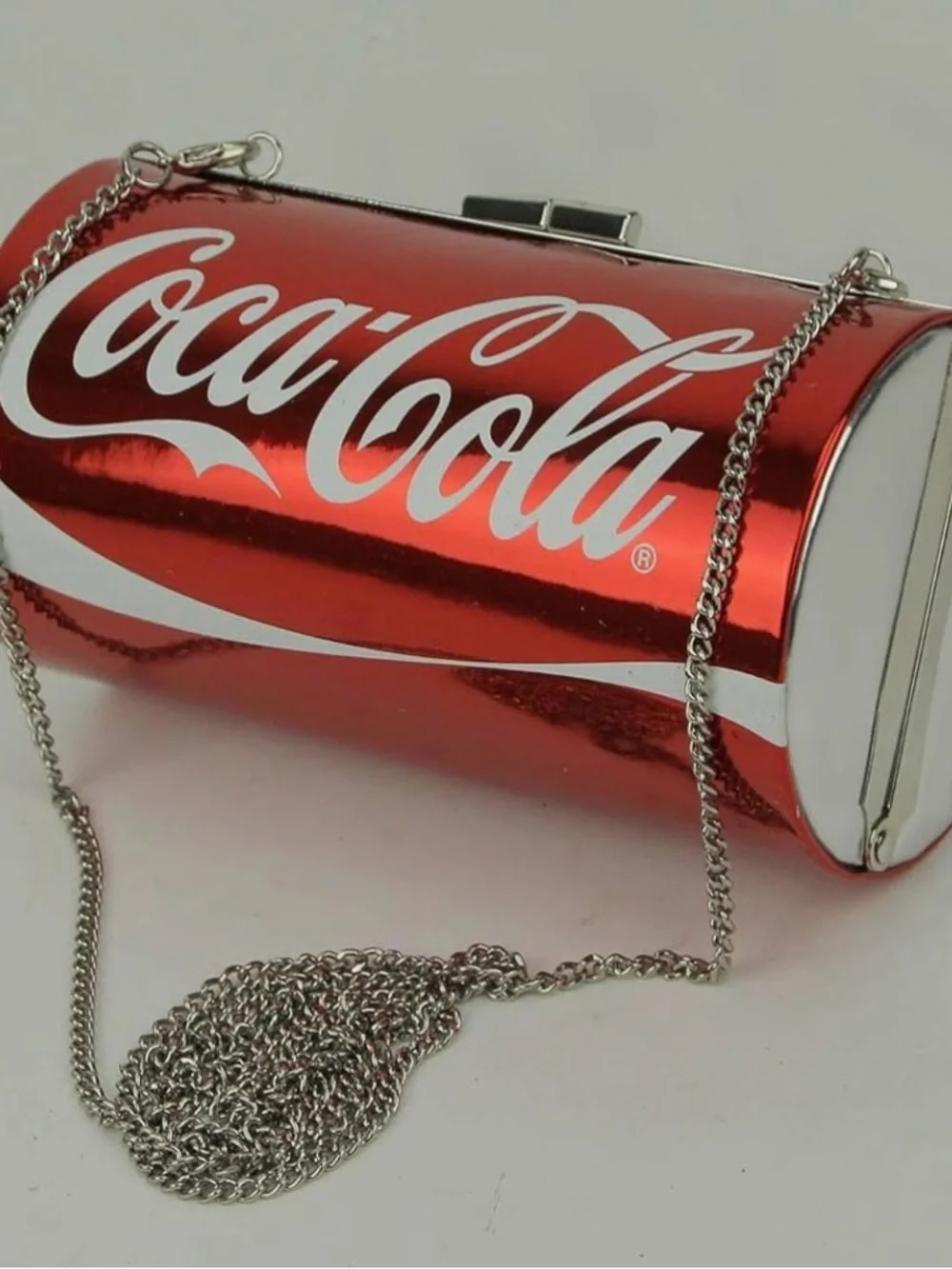 Coca Cola | Bags | Licensed Coca Cola Red Metallic Crossbody Bag With ...